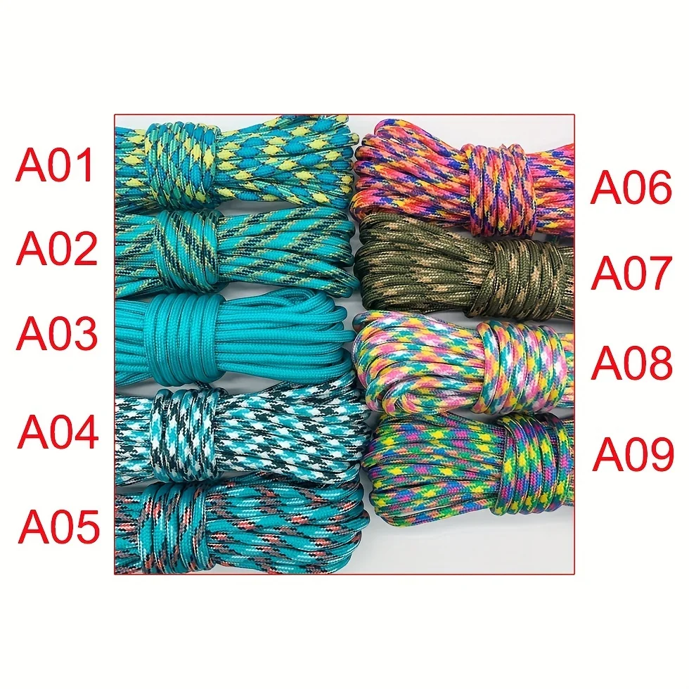 Braided Cotton Rope 3m Double String Cord White Round Elastic Stretchy ...