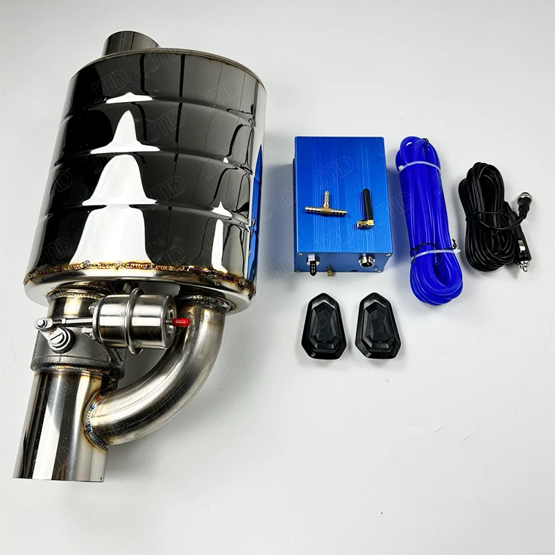 2.5inch Universal Stainless Steel Exhaust Muffler - 1 Year Warranty