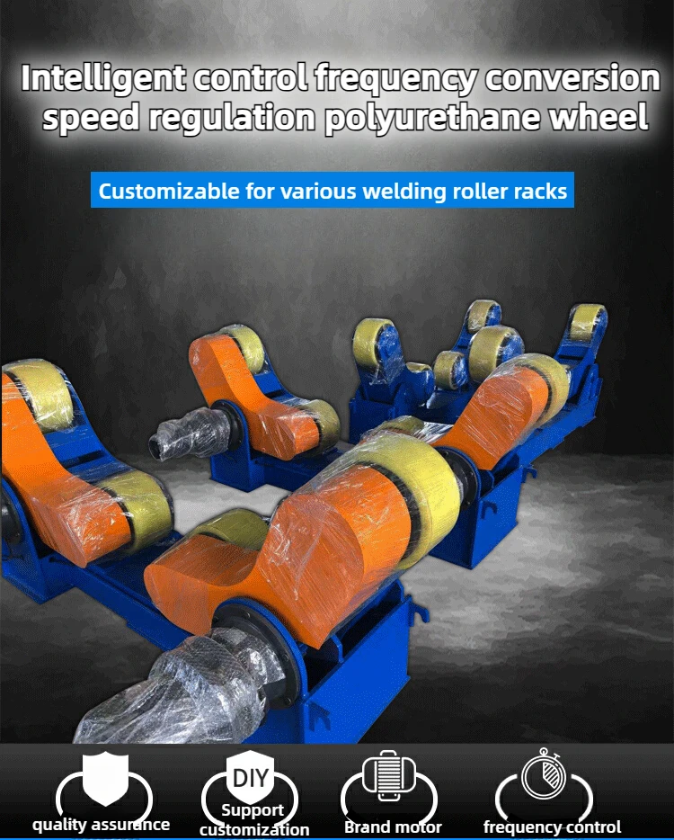 3m Diameter Adjustable Automatic Roller Welding Rotator 10ton - Buy ...