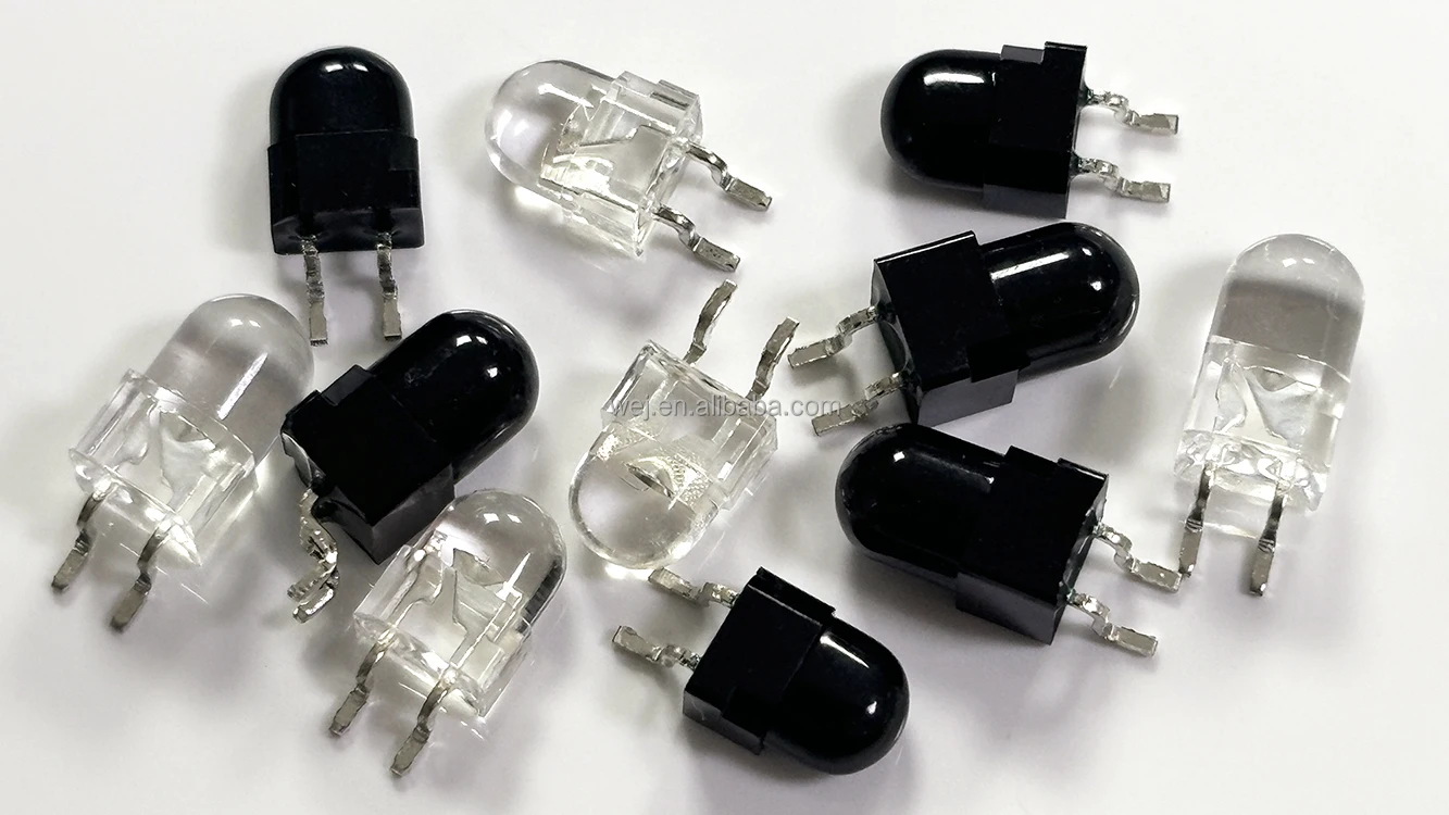 5mm IR infrared LED 940nm 850nm Diode high radiant power IR Emitter and ...