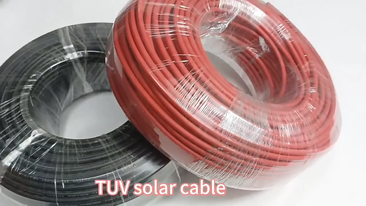2.5mm2 4mm2 6mm2 Solar Cable Supplier High Voltage 2 Core Dc 1500v Solar Pv Cable - Buy Solar Pv ...