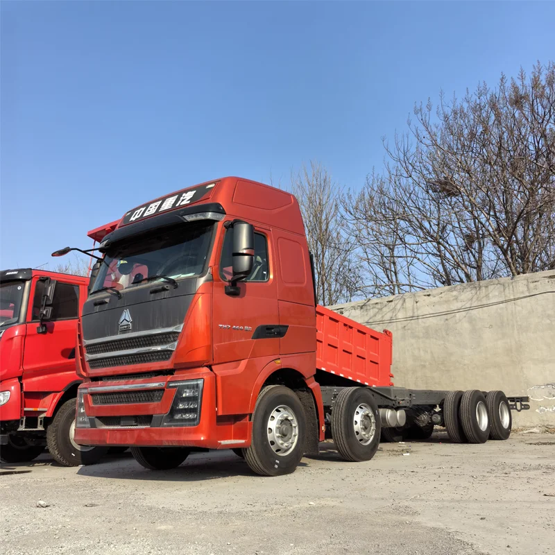 Used Sinotruk Howo Truck Chassis 8x4 12wheels Cargo Truck Chassis ...