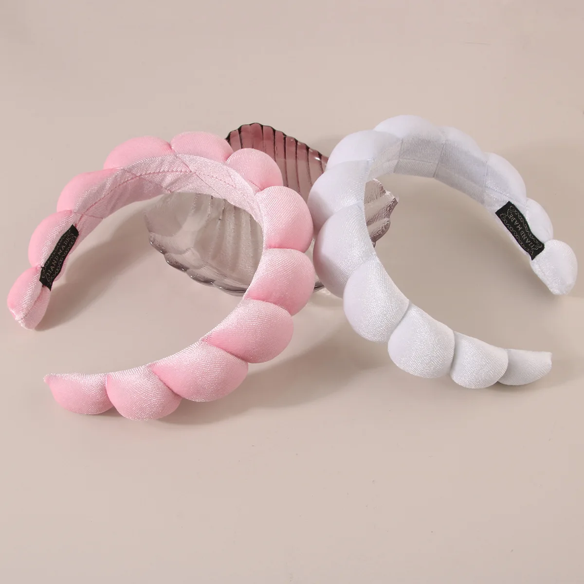 CHENGHE Custom Twist Sponge Headbands Spa Hairbands for Women Fabric ...