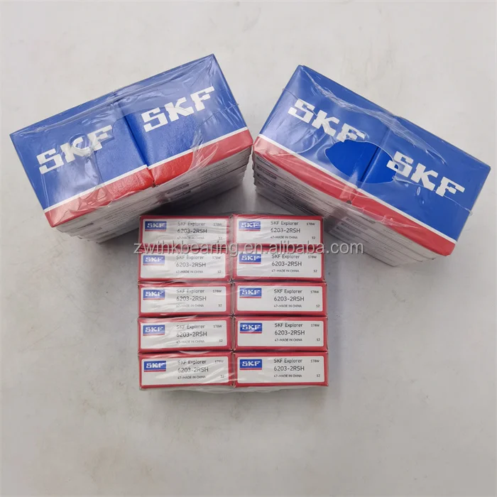 Original Skf Deep Groove Ball Bearings 6003-2rsh 6203-2rsh Ball Bearing ...