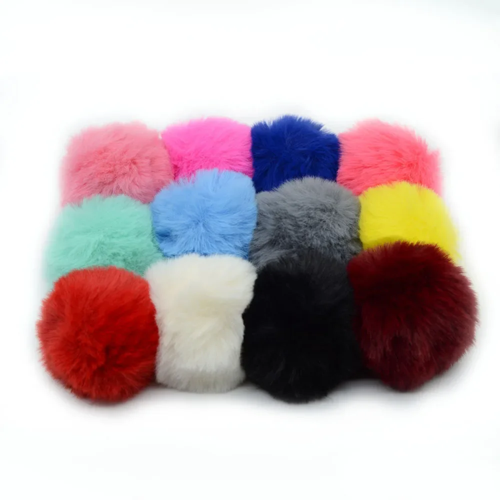 Faux Fur Ball Using For Fur Pendant Key Chains Clothing Accessories ...
