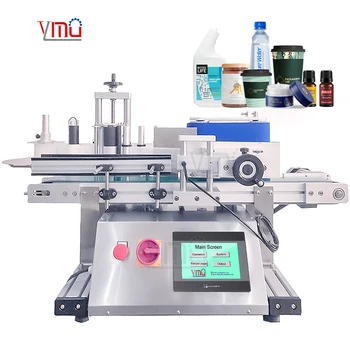 Yimu Automatic Desktop Label Dispenser Can Jar Bottle Applicator Table Top Sticker Labeling ...