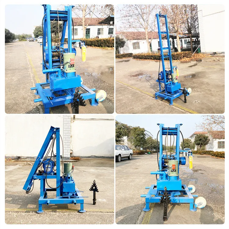 Household Electric Water Well Drilling Rig Easy To Operate Water ...