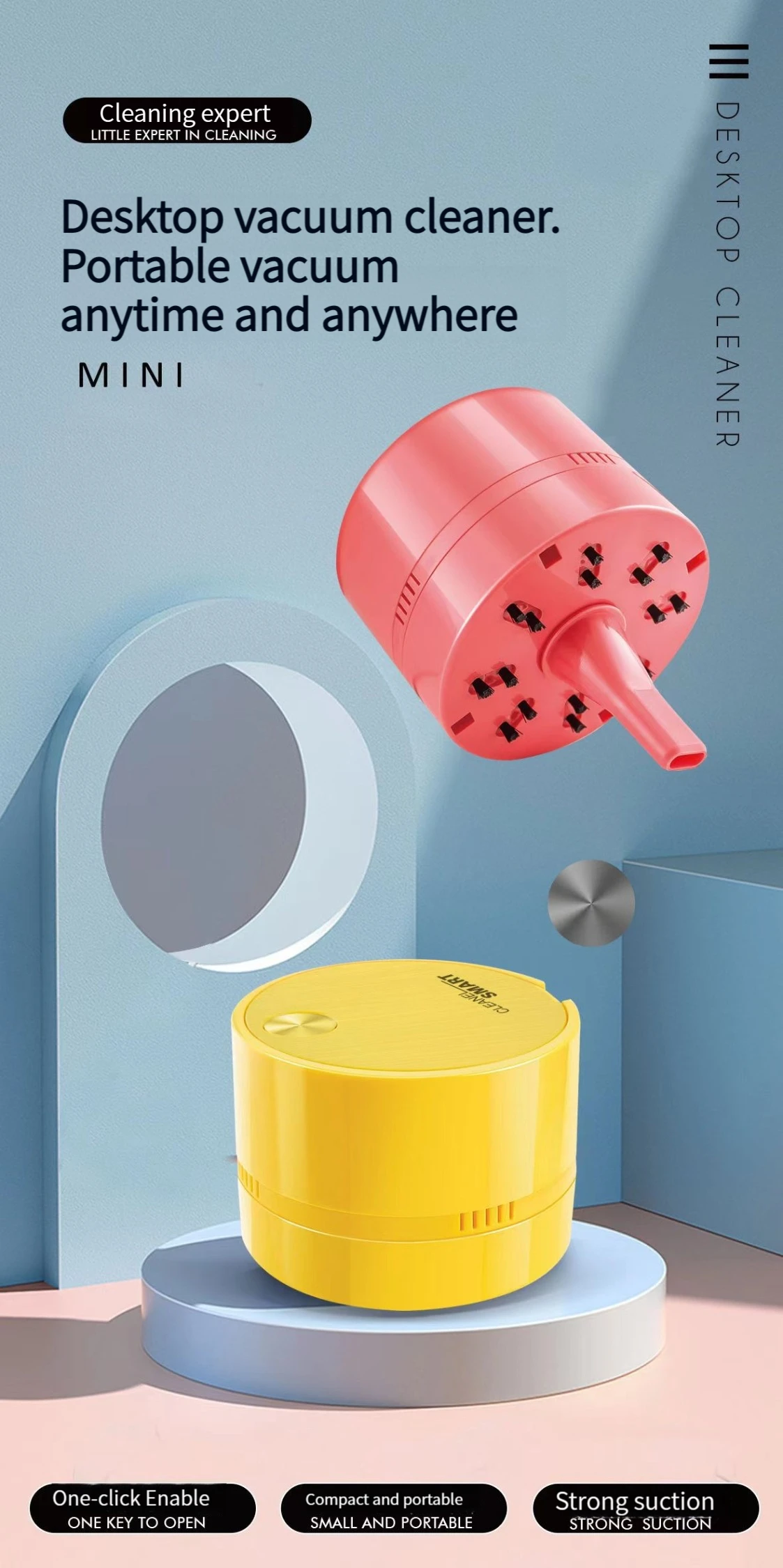 Excellent Eraser Child Pencil Shavings Clean Mini Car Vacuum Cleaner ...