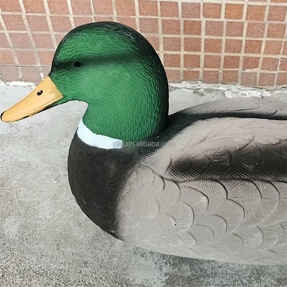 Full Size Oversized Mallard Drake Greenhead Flocking Hunting Duck Decoy