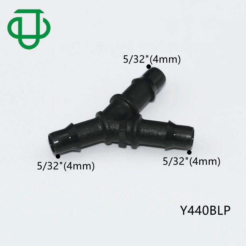 JU Plastic Wye Pipe Fitting - 3 Ways Hose Connector