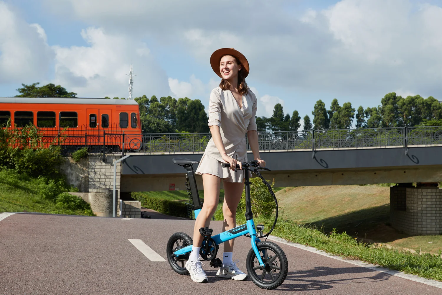 Codifice 12 14 16 Inch Mini Folding City Electric Bike Adult Ebike Easy ...