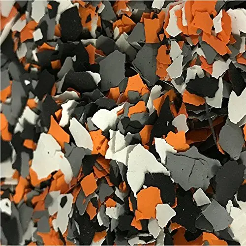 MTBJZJ Flake Floor Vinyl Broadcast Paint Flake Chips for Concrete Epoxy ...