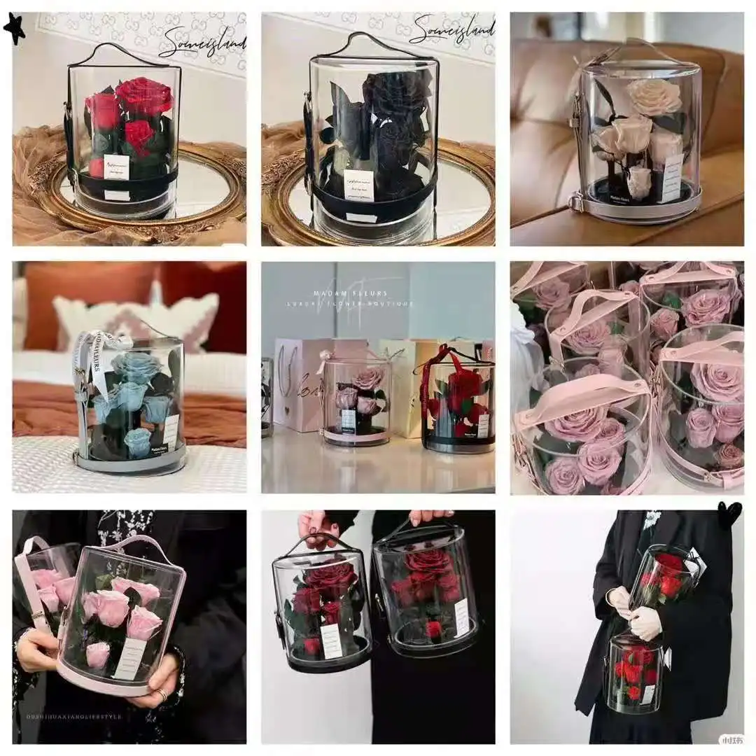 Sn-l1030 A Grade 2-3 Cm Eternal Flower Immortal Roses Preserved Fresh ...