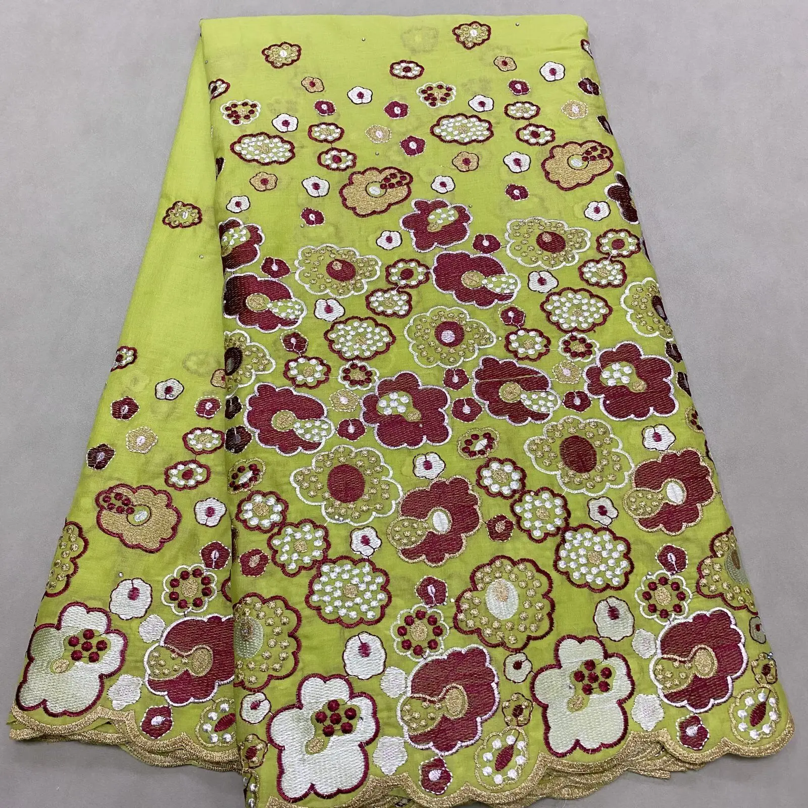 Shop Our New Arrival of Lafaya 100% Cotton Lace Fabrics