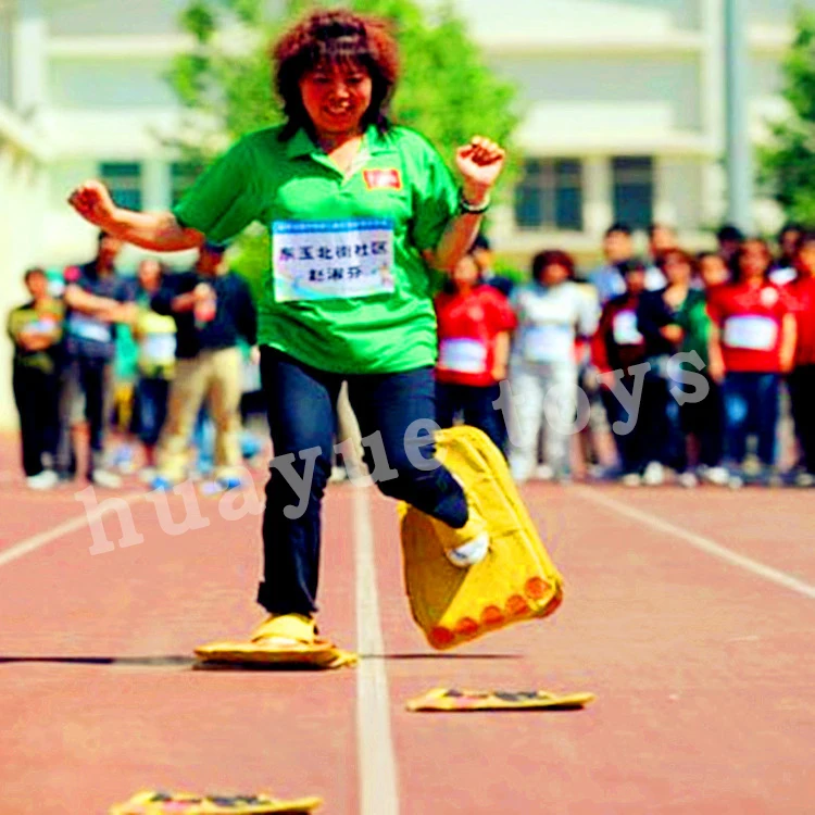 Kids and Adults Inflatable Team Building Speed Boots Games Giant PVC ...