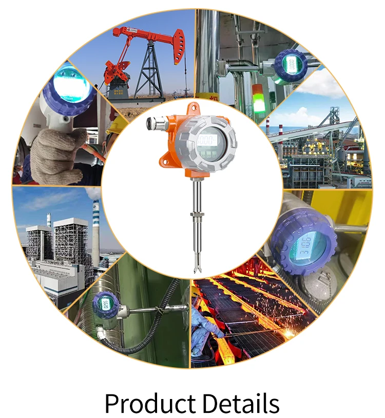 Pitot Tube Anemometer Explosion-proof Pipe High Temperature Resistance ...
