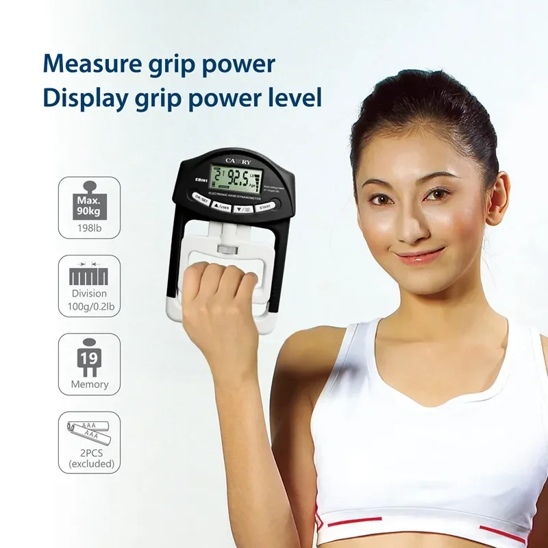 Grip Strength Tester - Digital Hand Dynamometer