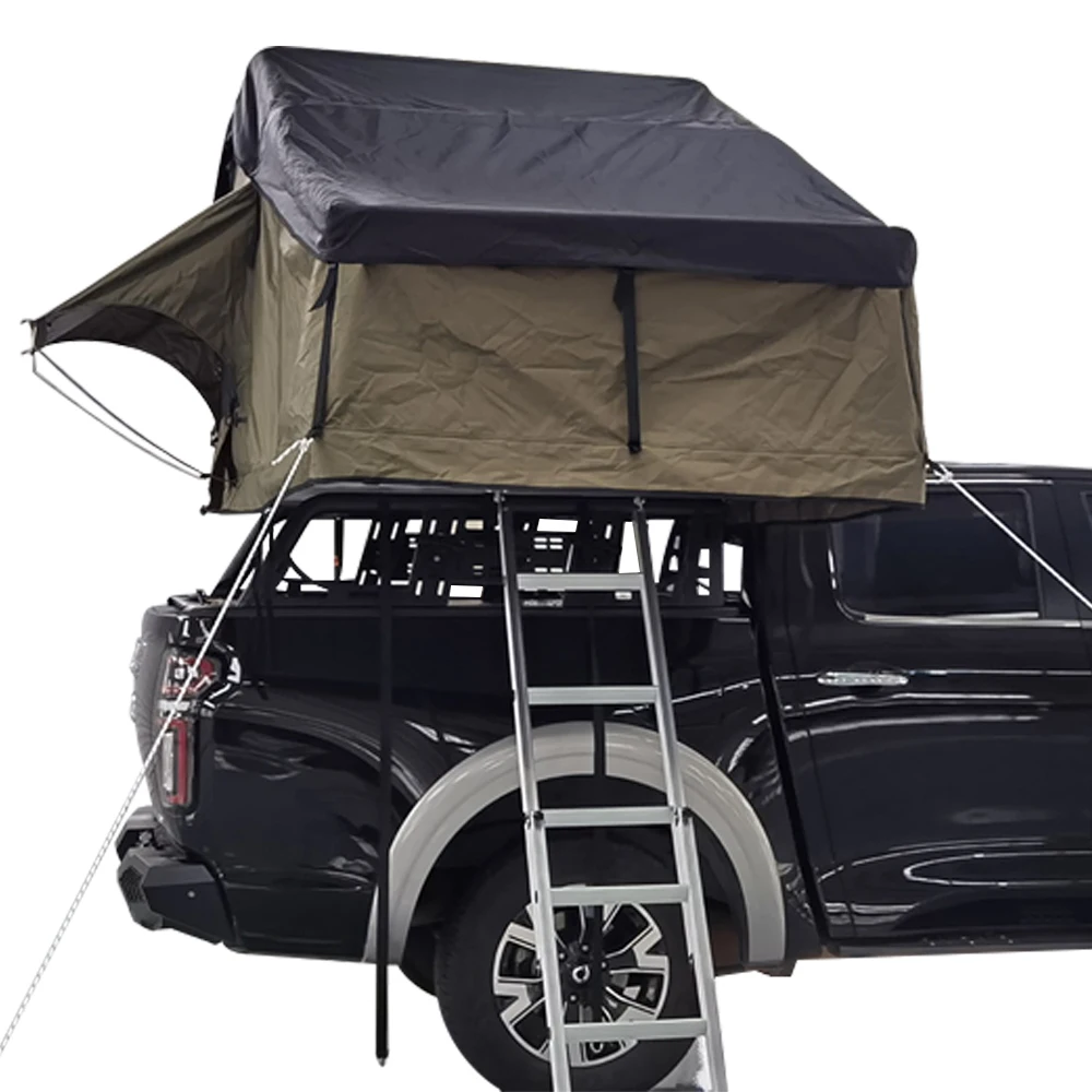 Sunday Campers 4x4 Quality Folding Outdoor Shell Roof Top Tent Extended ...