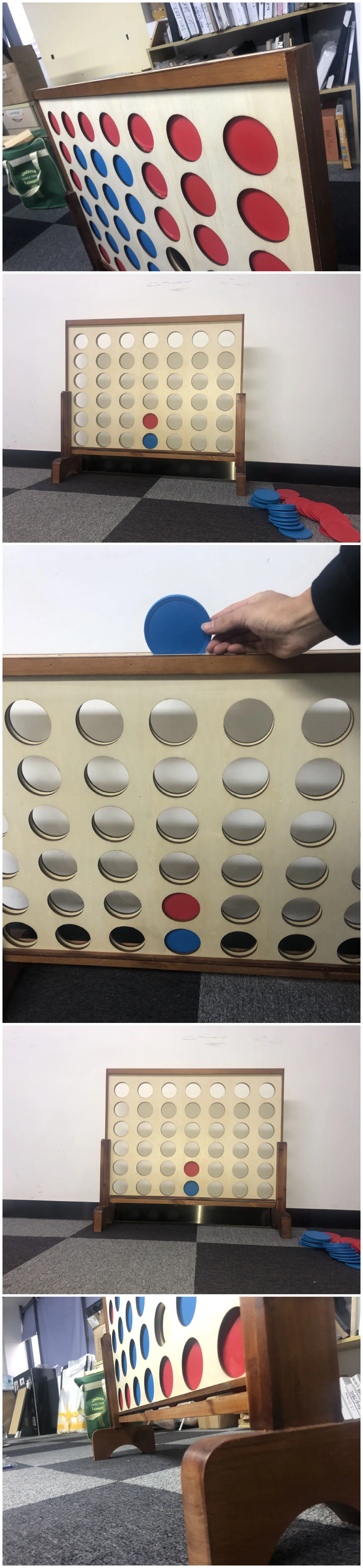 Outdoor Jumbo Large Giant Connect 4 In A Row Basketball Connect Four ...