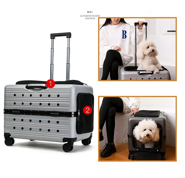 Eco-friendly Dog Trolley Bag - Perfect for Travel & Outdoor