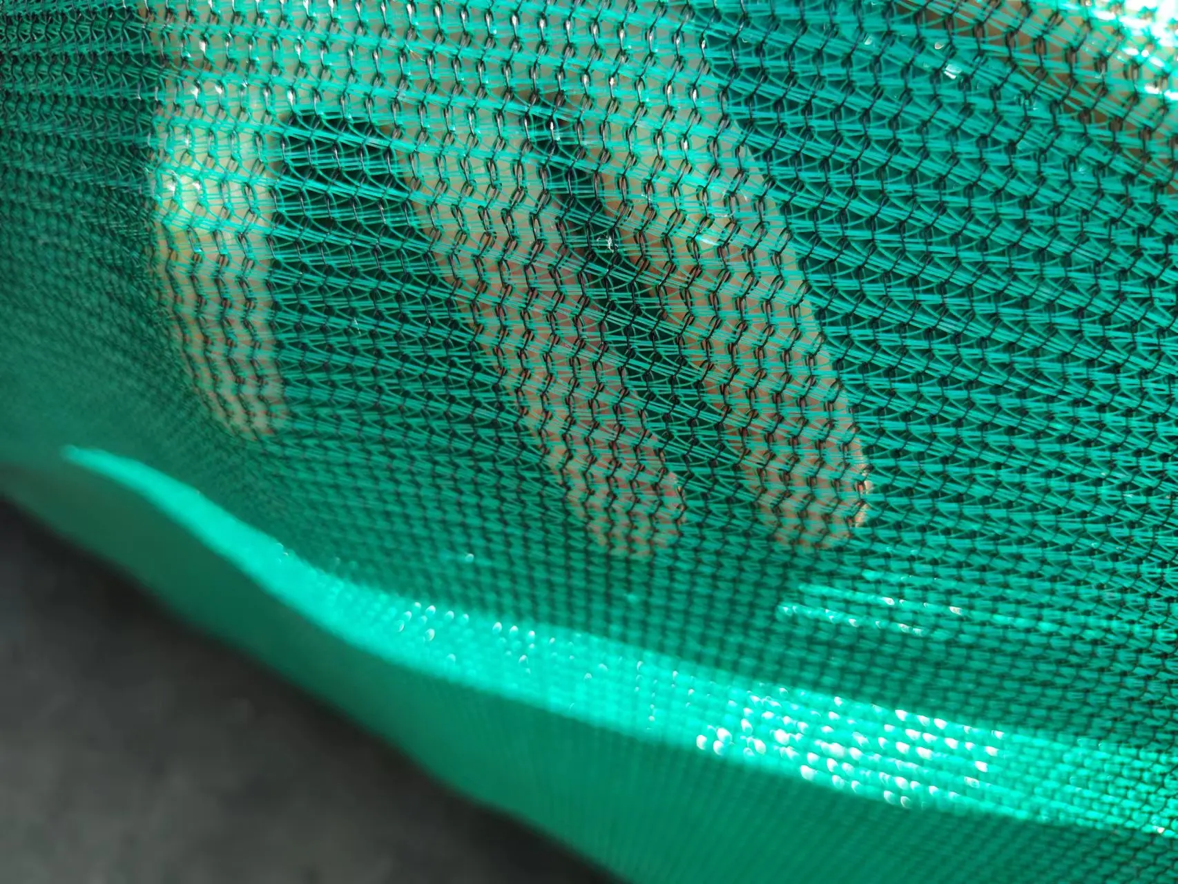 WOVEN EYELET 80gsm Tape Net for Agriculture Greenhouse Fencing