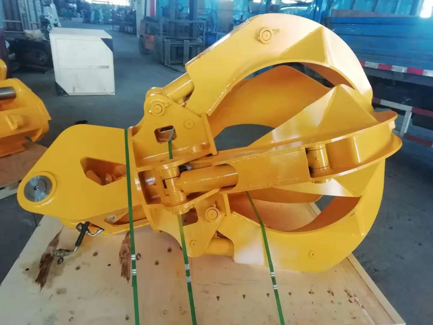 Hydraulic Rotating Wood Grab Hydraulic Grapple For 30 Ton Excavator ...