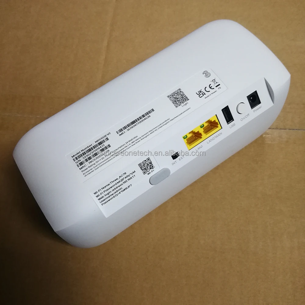 Zxyel 5G Router NR5103E V2 - 4.7GBPS Wi-Fi 6+ Mesh Router