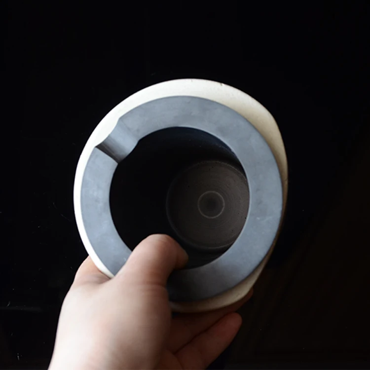 High Quality Induction Melting Crucible Graphite Crucible With Quartz ...