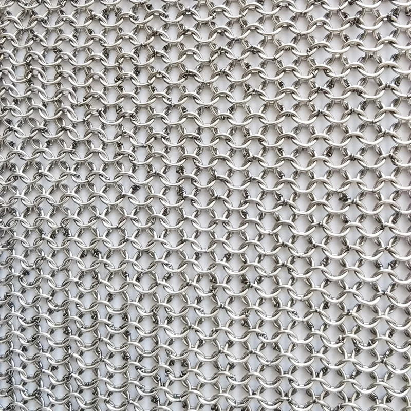 Customizable Titanium & Stainless Steel Chainmail Mesh - OEM