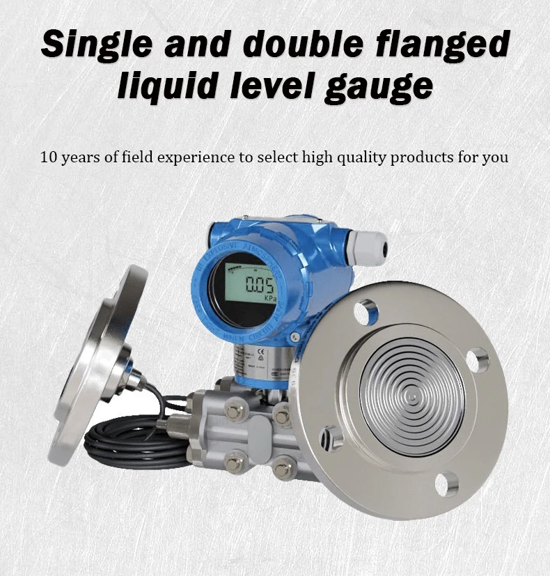 Double Flange Single Flange Transmitter Diaphragm Differential Liquid ...