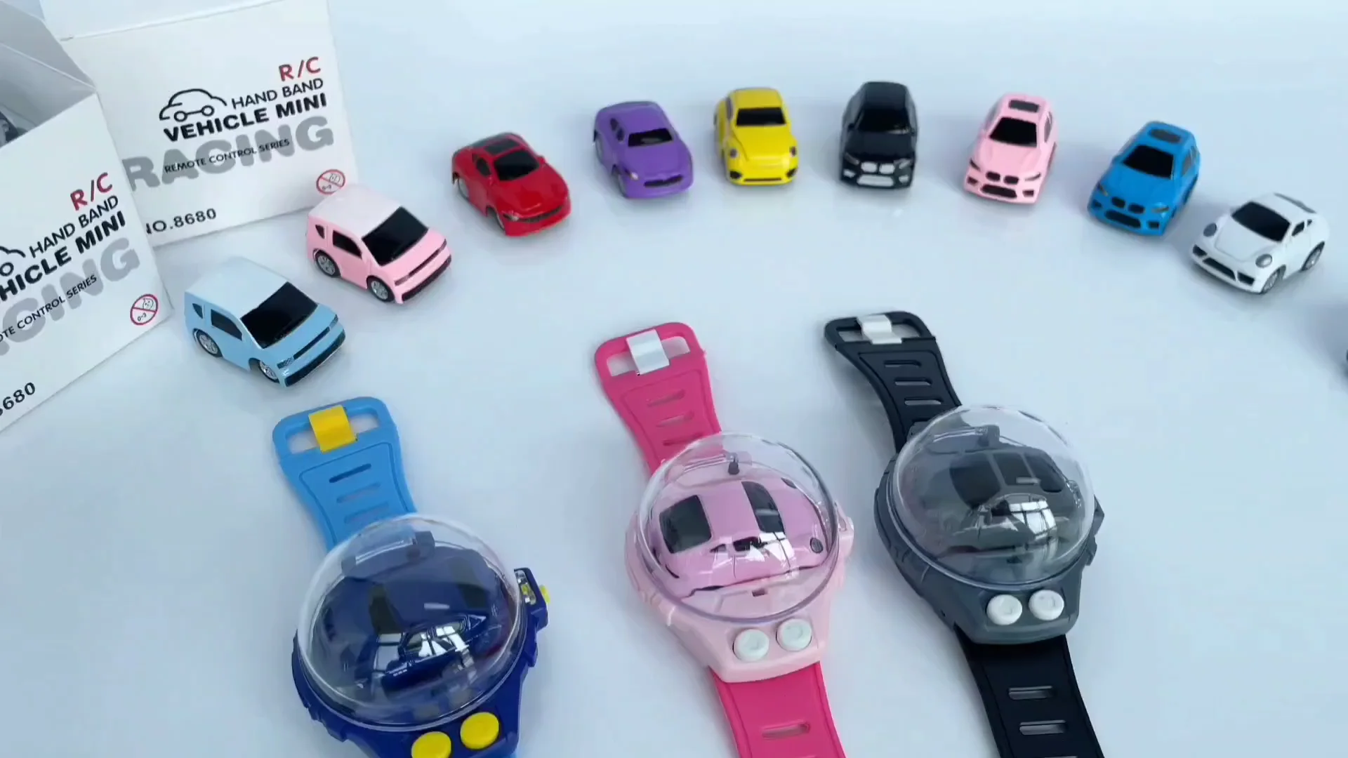 Hot Selling Kids Watch Toy Car Remote Control Mini Wearable Alloy Car ...