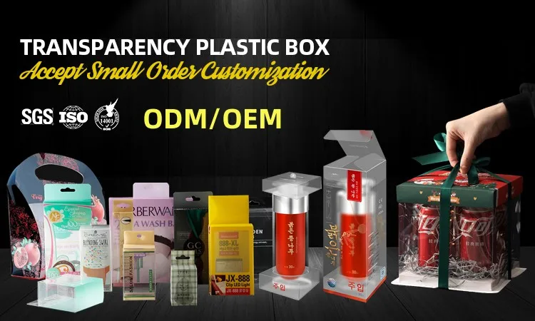 Cute Square Food Grade Transparent Wedding Favor Boxes Dessert ...