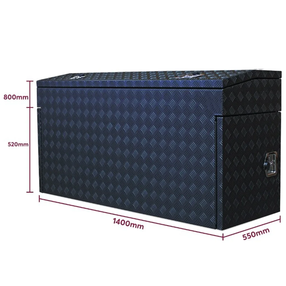 Modern Aluminium Trailer Caravan Toolbox Sliding Canopy