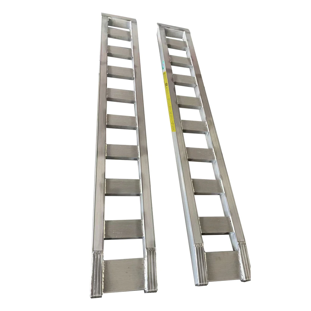 Heavy Duty Aluminum Trailer Car Loading Ramp Aluminum 5 Meter 5 Ton ...