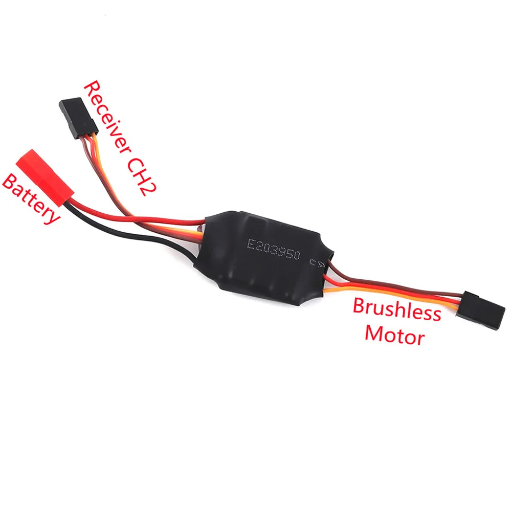 2-3S 5V 2A BEC Brushless 15A ESC Mini-Z Mini-Q 1410 Car Model Buggy ...