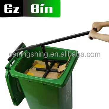 Eco-Friendly Wheelie Bin Compactor Trash Bin for Home & Garden