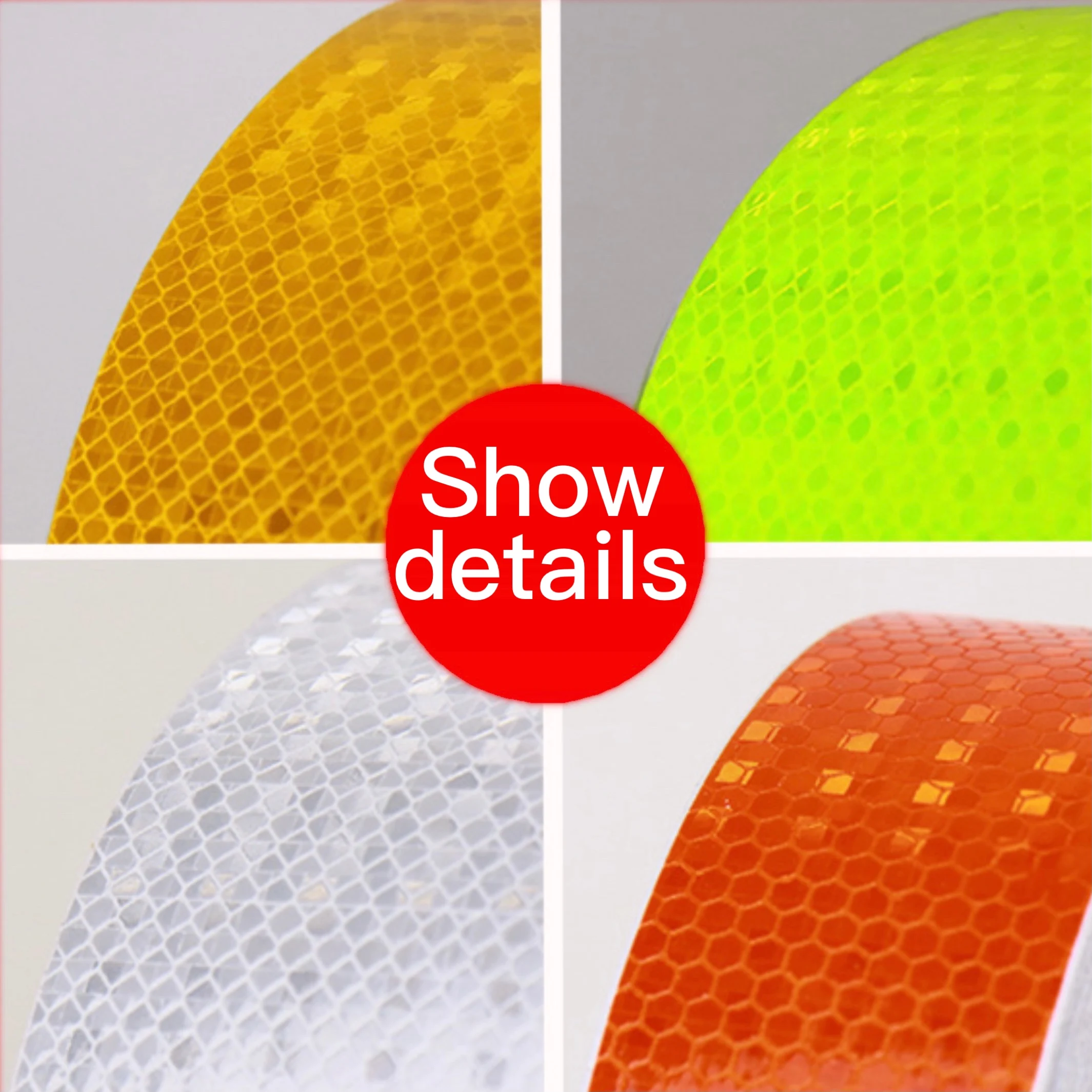 Wheel Sticker Reflective Stickers Luminous Warning Reflective Film ...