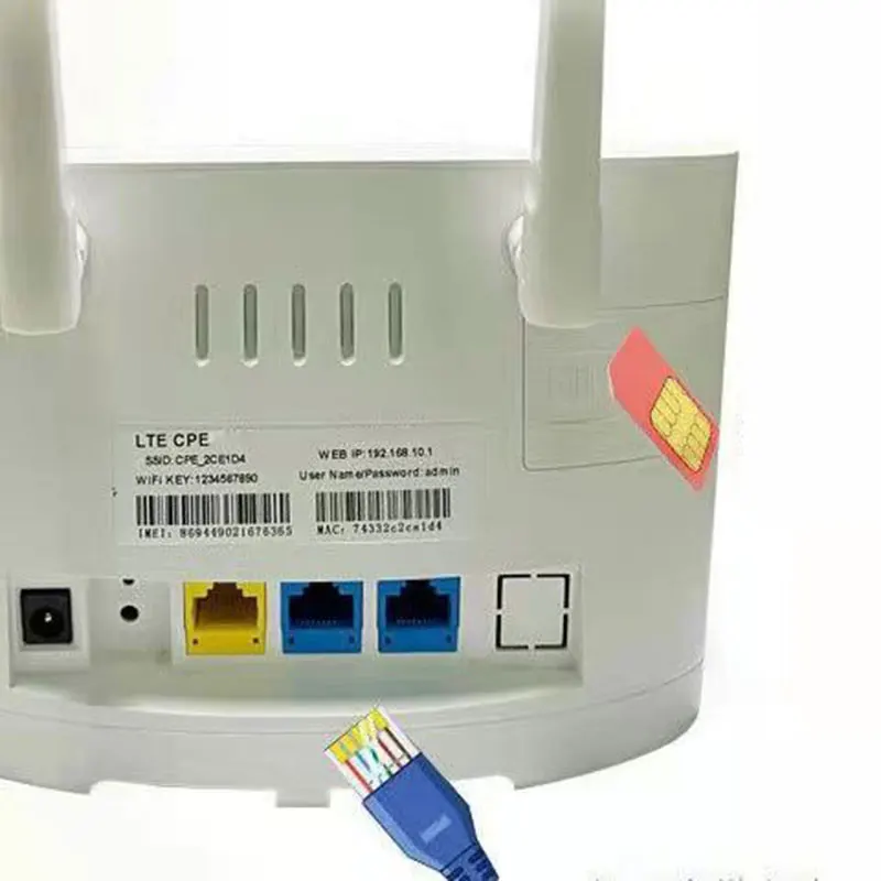 4g Lte Cpe Router Unlocked Indoor 4g Wireless Hospot Router With Sim ...