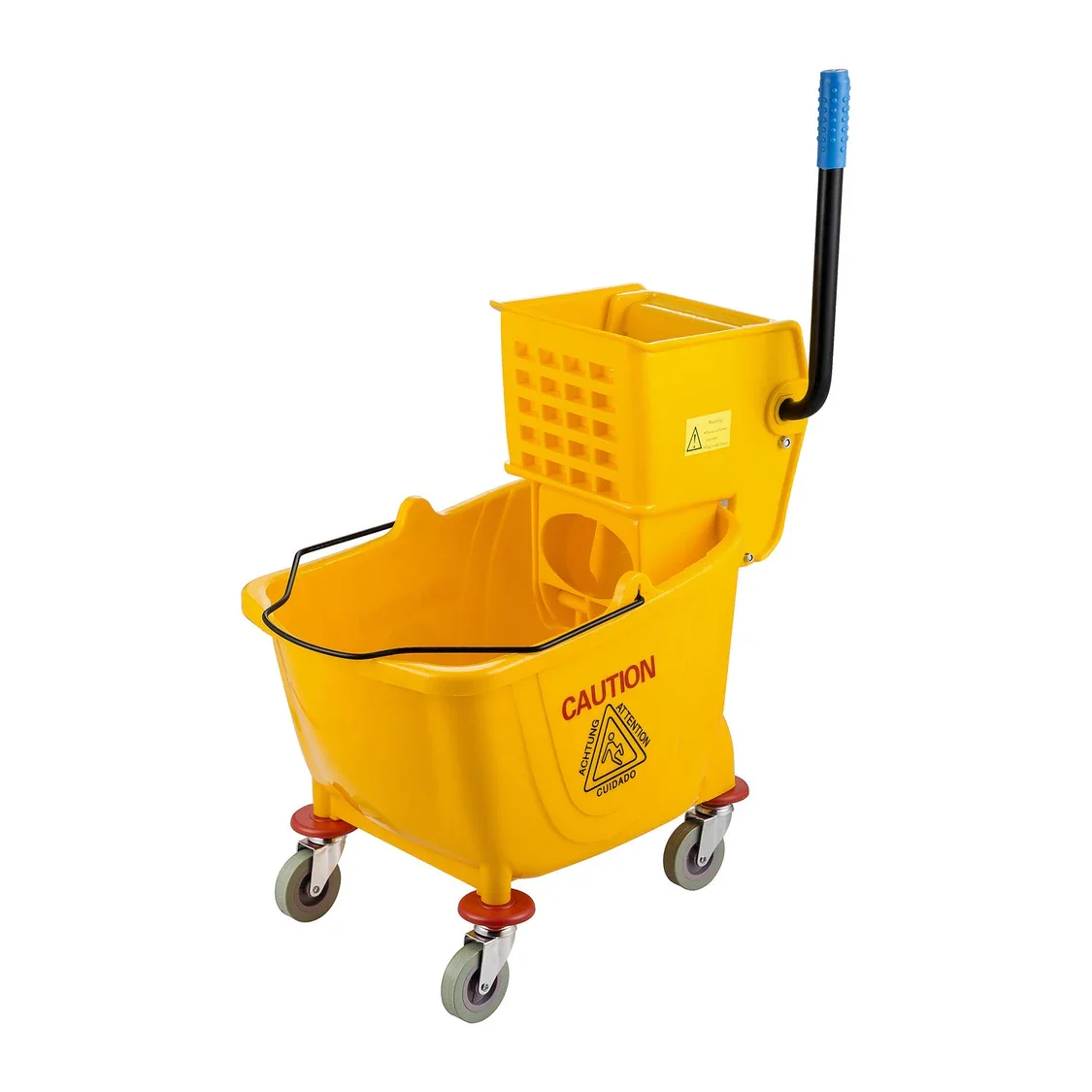 32L Hygiene Clean Bucket with Trolley PP Material Service Trolley for ...