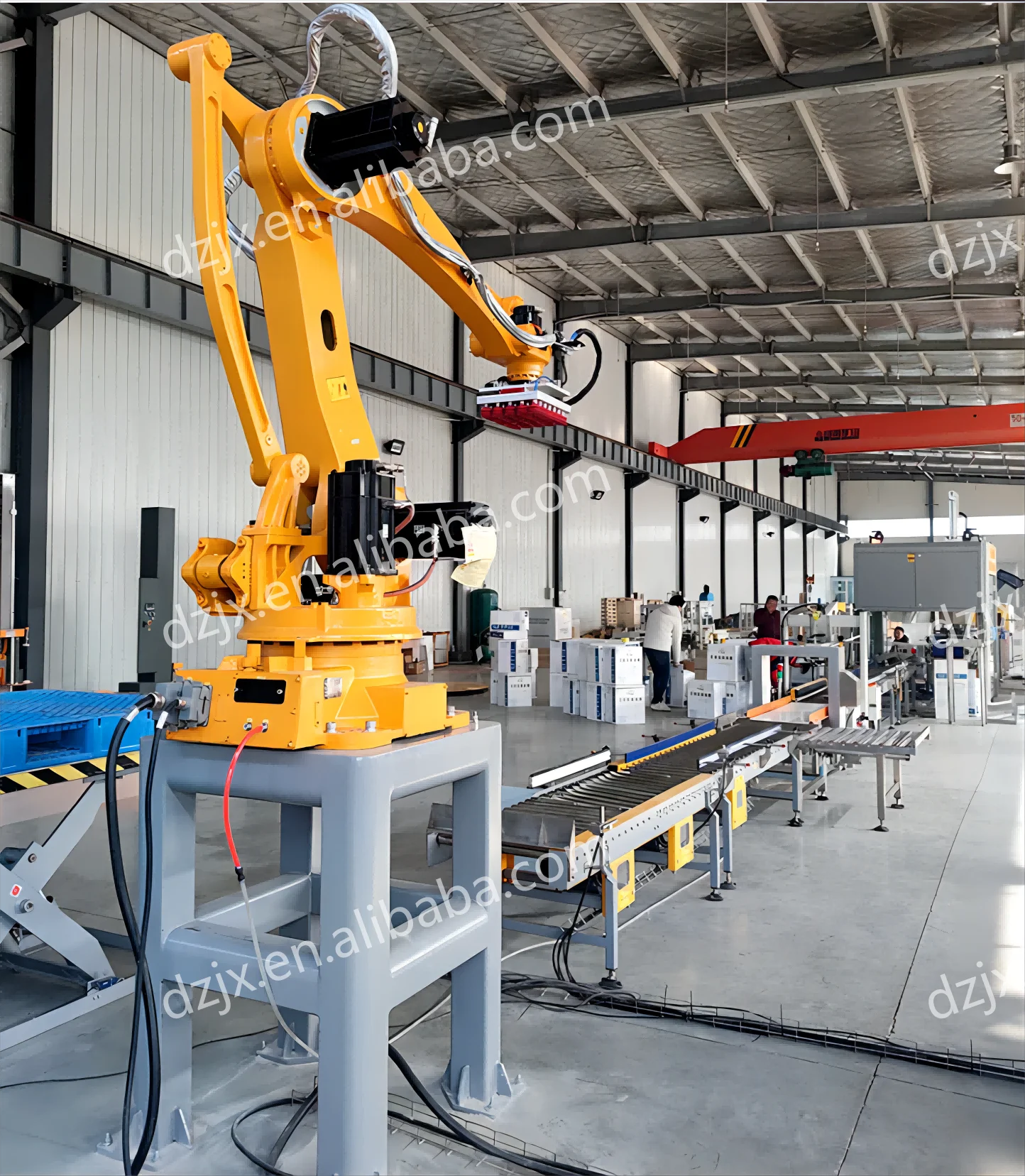 DZJX Kuka Gripper Robot Palletizer Layer Cenralizer Boxes for Robot ...