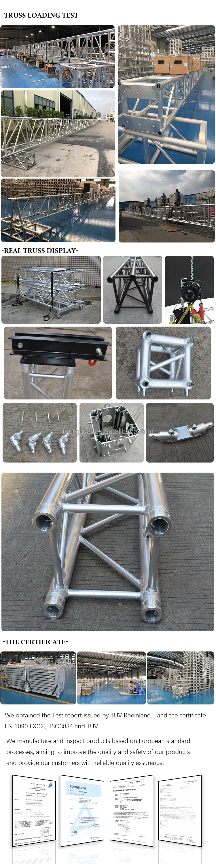 Aluminum Circular Light Truss for Indoor Events – TUV Certified Stage ...