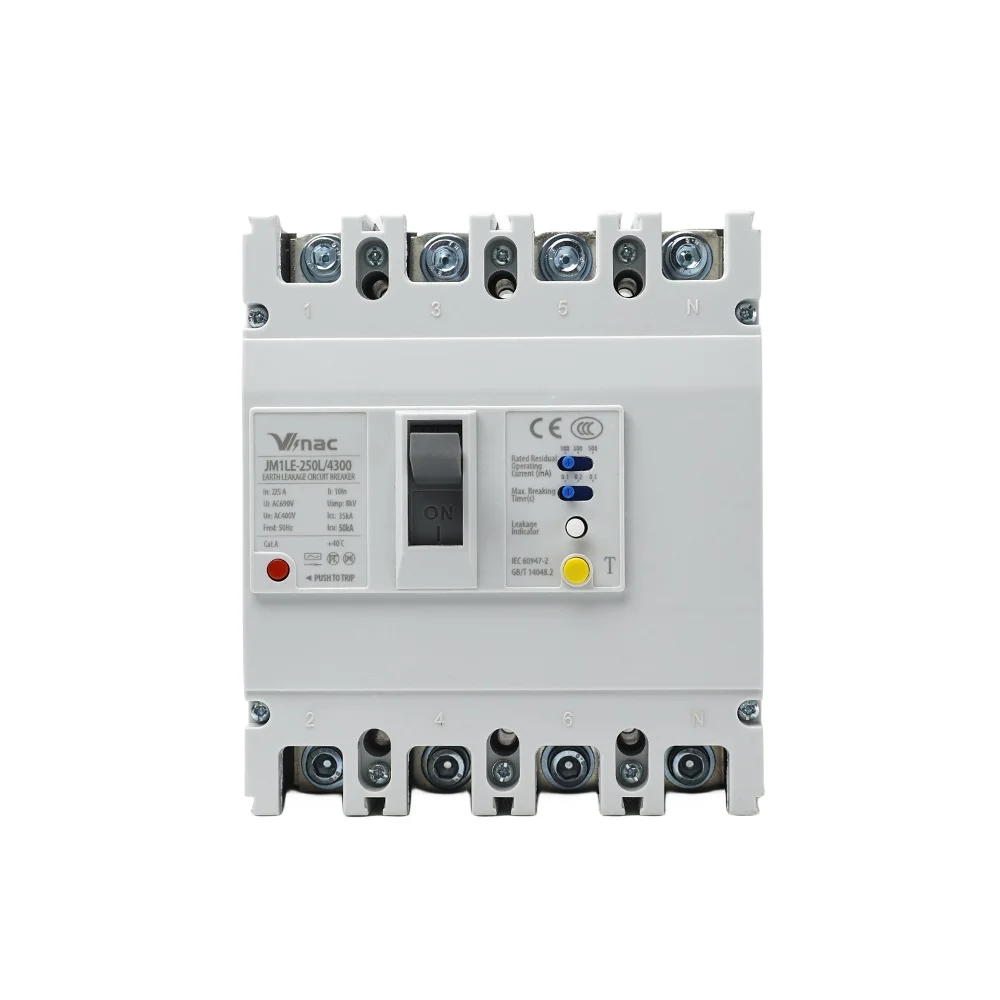 Vinac Overload Protection Mcb Mccb Elcb Plastic Shell Circuit Breaker ...