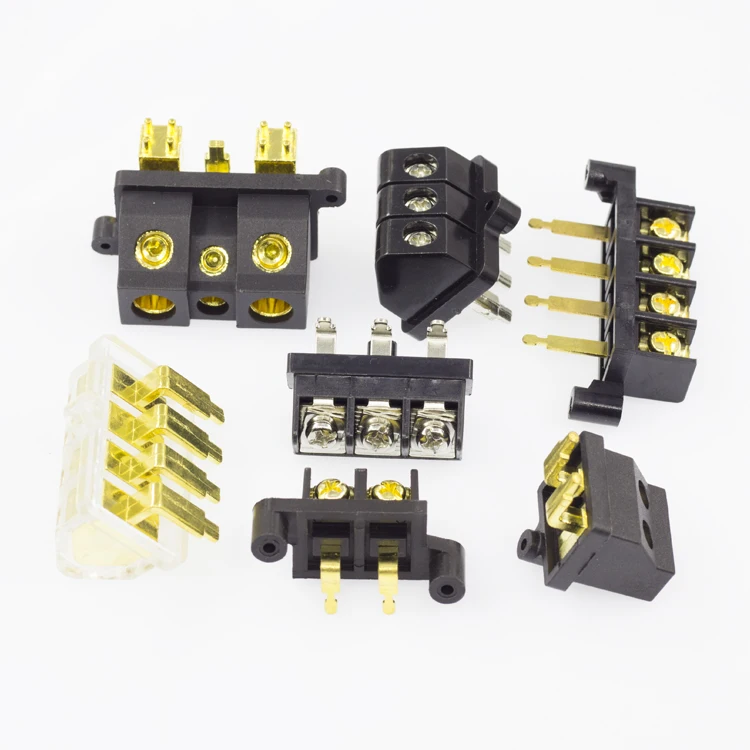 Car Power Amplifier Terminal - Gold-Plated Zinc Alloy Screw Terminals ...