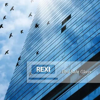 Bird Safe Friendly Glass By Ceramic Frit Silk Screen Patterns - Buy ...