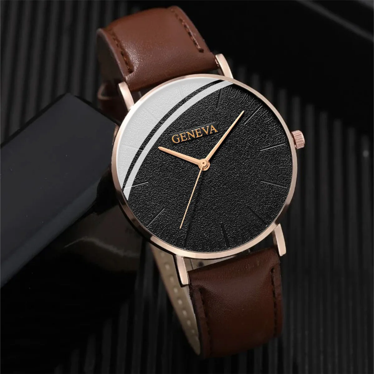 2024 Men's Sports Style Quartz Watch Set - Personalized Trend