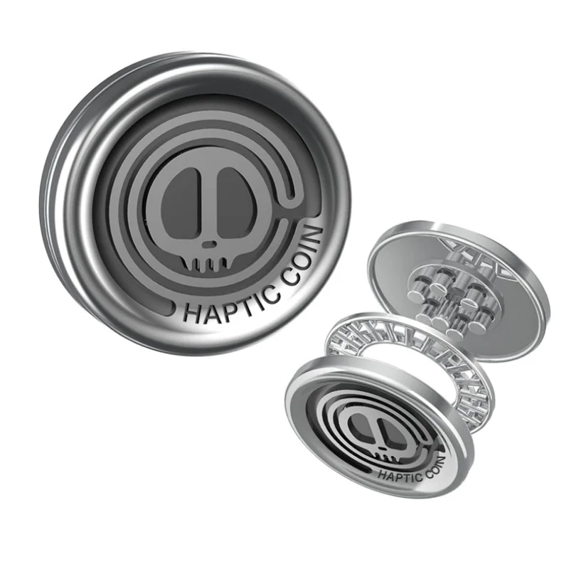 Luxury metal fidget toy Edc Devil's Milk Cap Haptic Coin| Alibaba.com