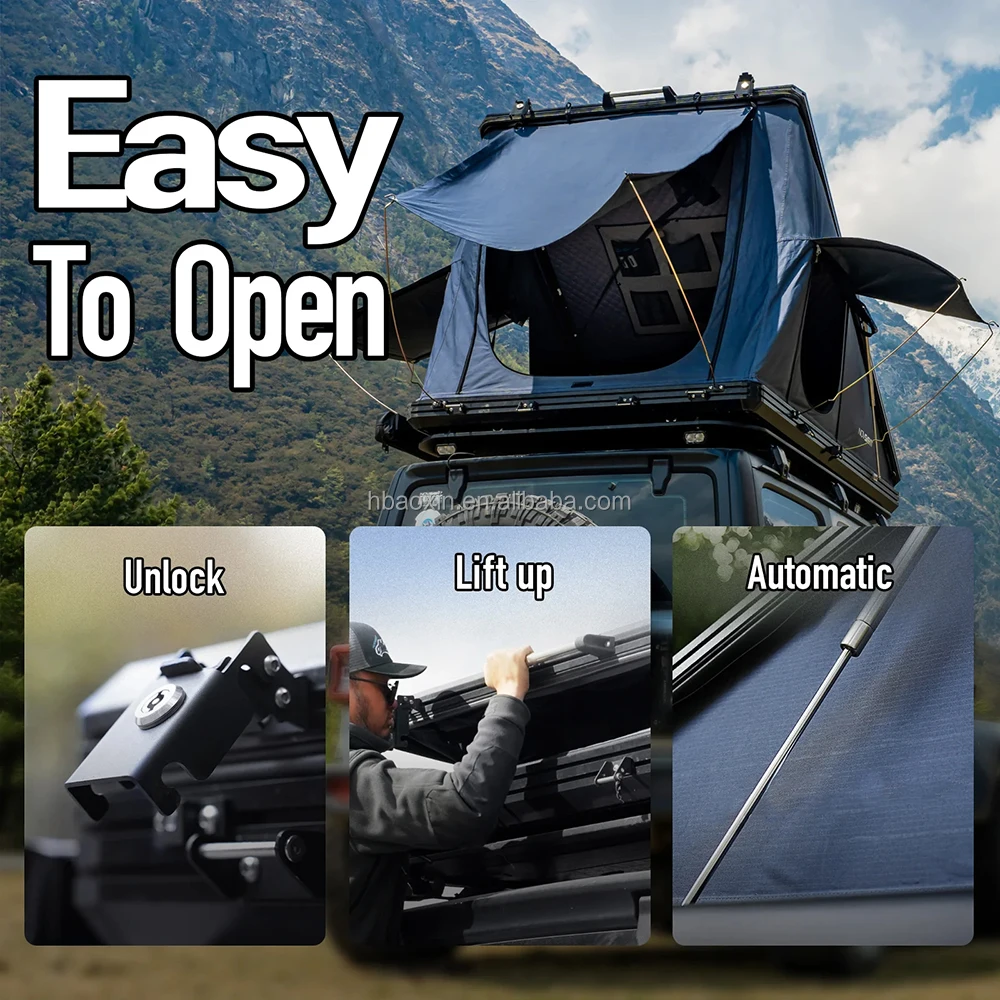 Hotsale Roof Top Tent Triangle Offroad Outdoor Tents Waterproof Camping ...