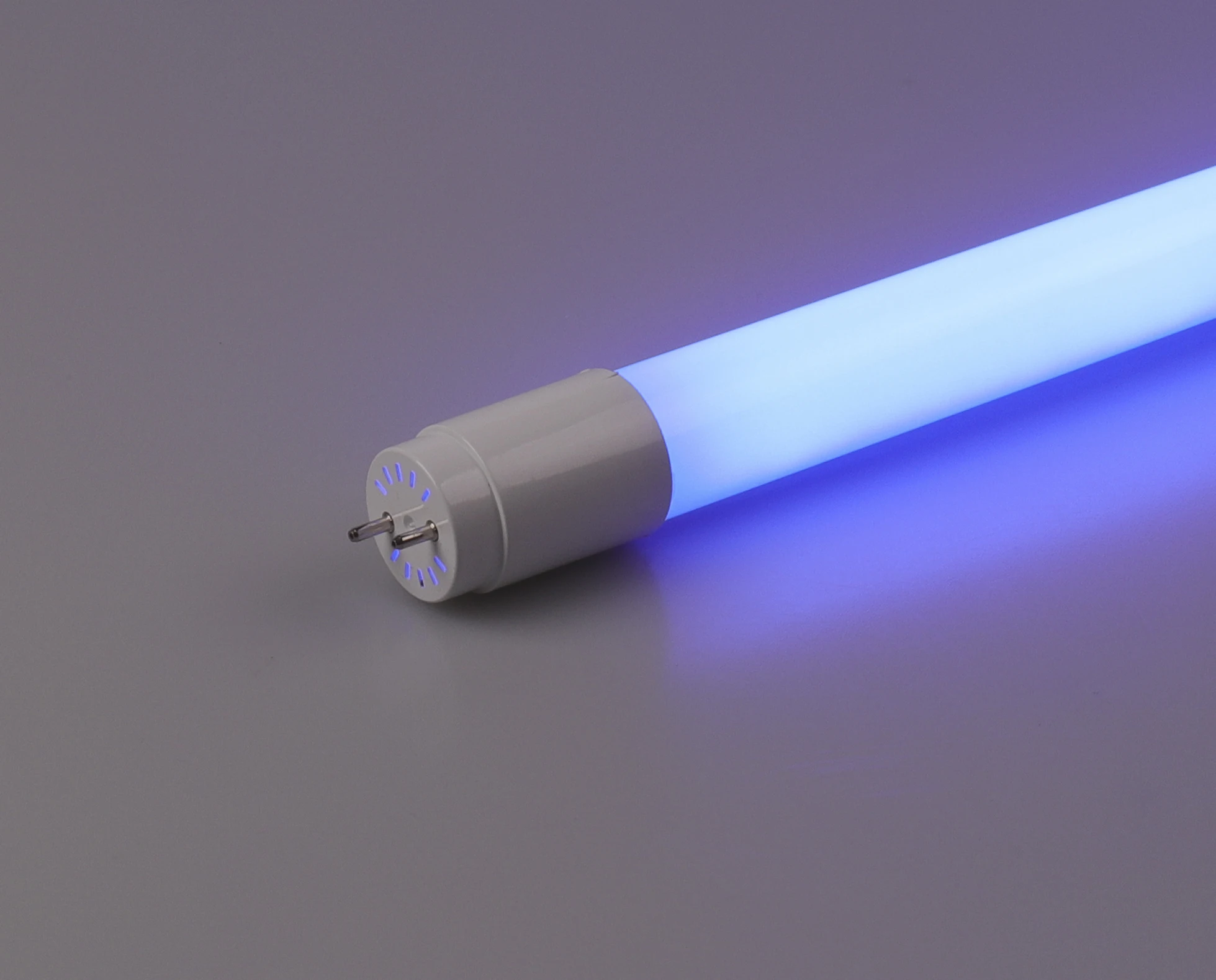 New Color Led Tube Red/green/blue Light T8 9w 18w Glass Tube Lights ...