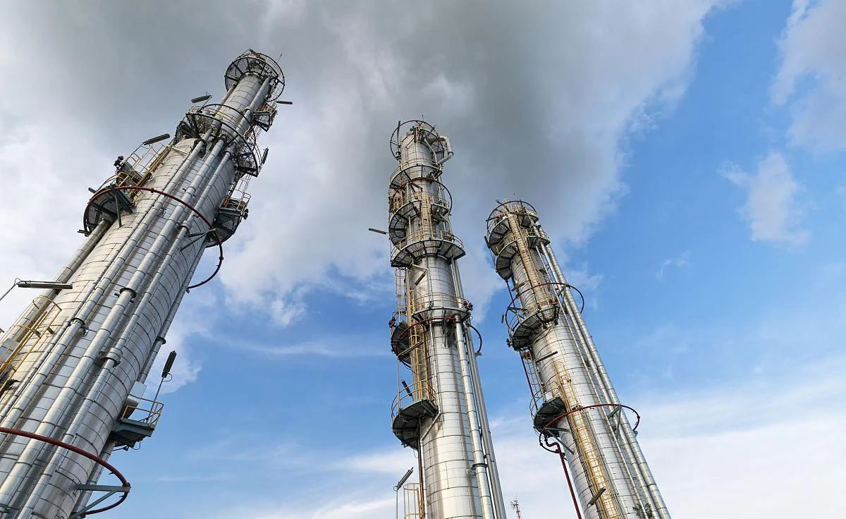 Large Capacity Industrial Distillation Column Fractional Distillation ...