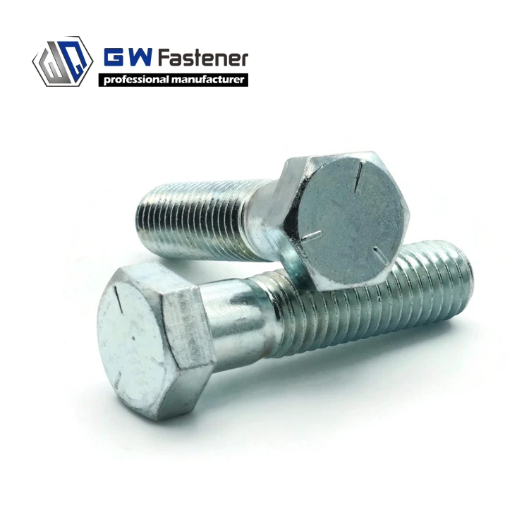 Grade 8 Hdg Hex Bolt Grade 5 Hot Dipped Galvanized Bolt Grade 2 Black ...